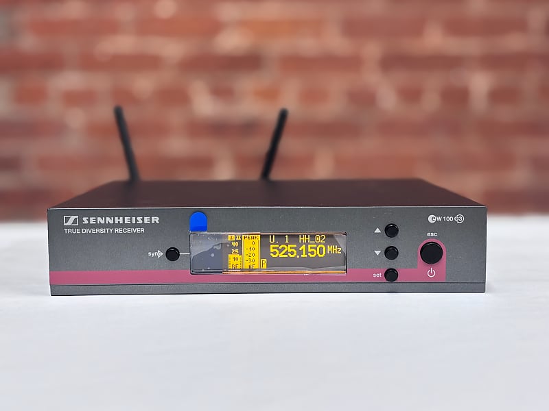 Sennheiser EM 100 G3 Wireless UHF Diversity Receiver (Band A: | Reverb