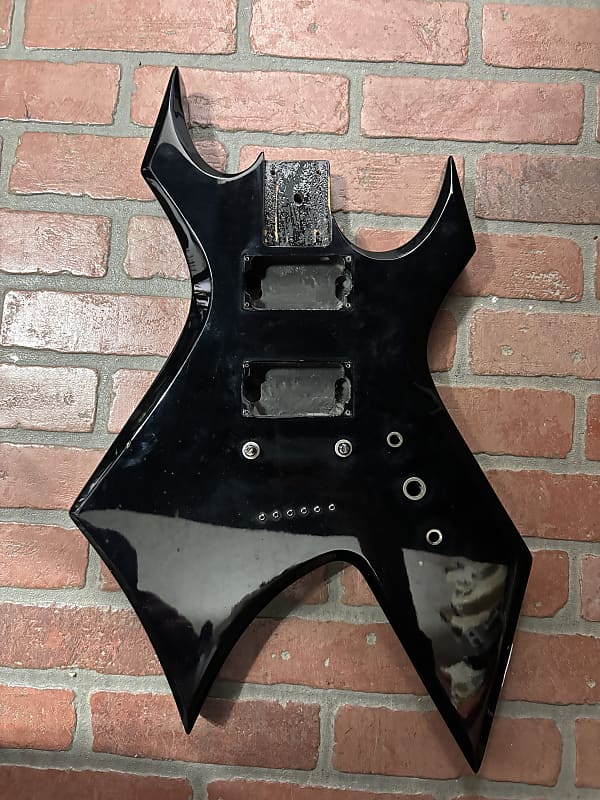 B.C. Rich Black Bronze Series Warlock Body | Reverb