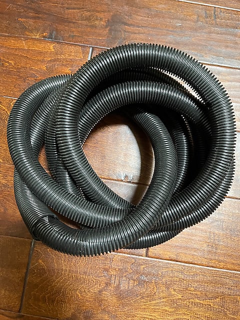 Wire split Loom 1.5'' Diam. Black Plastic | Reverb