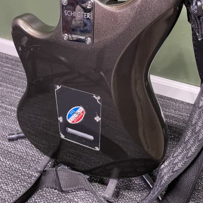 Schecter Hellcat Black and yellow | Reverb