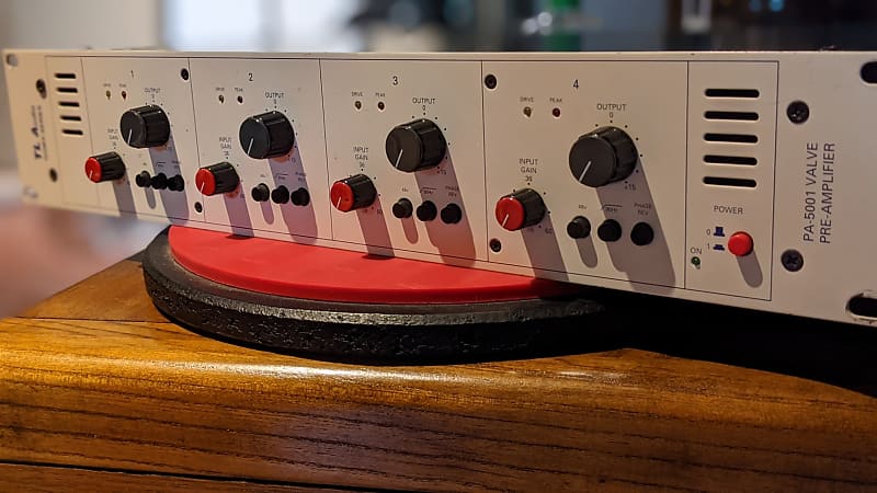 TL Audio PA-5001 Quad Tube Mic Preamp 2000's | Reverb