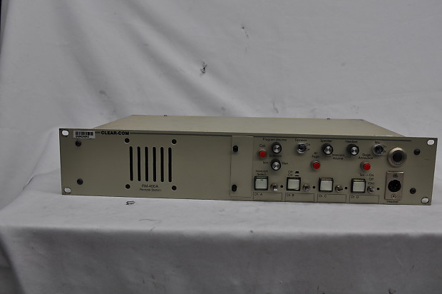 Clear Com RM-400 A 4 Channel Intercom Speaker Remote Station | Reverb