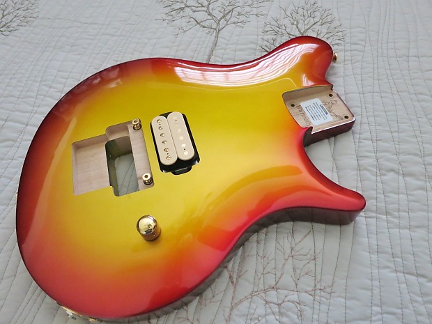 Warmoth Velocity body Cherry Gold burst | Reverb