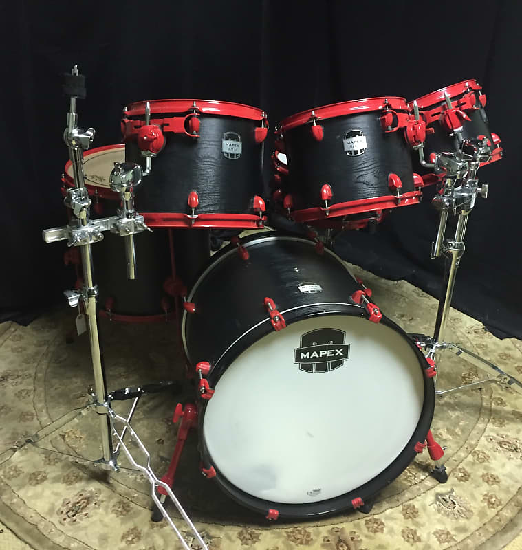 Mapex Mydentity 6-Piece Custom Kit Shell Pack - Black | Reverb