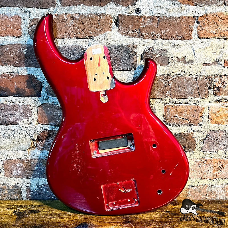 Aria Pro II RSB Series Bass Body (1980s - Red) | Reverb