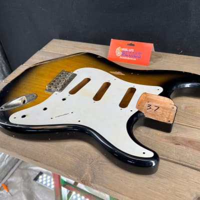 Real Life Relics Custom Class Nitro Strat® Stratocaster® Body | Reverb