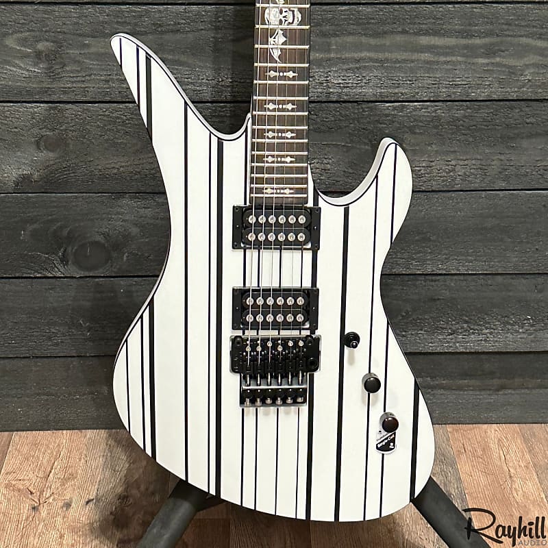 Schecter Synyster Standard White/Black Electric Guitar | Reverb