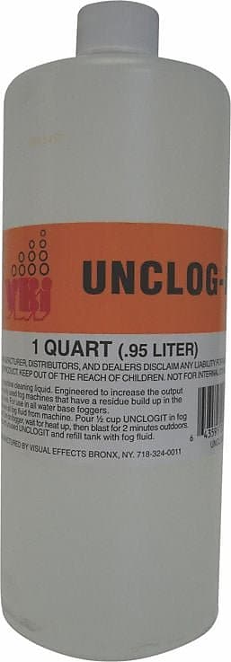 One Quart Fog Machine Cleaning Fluid | Reverb