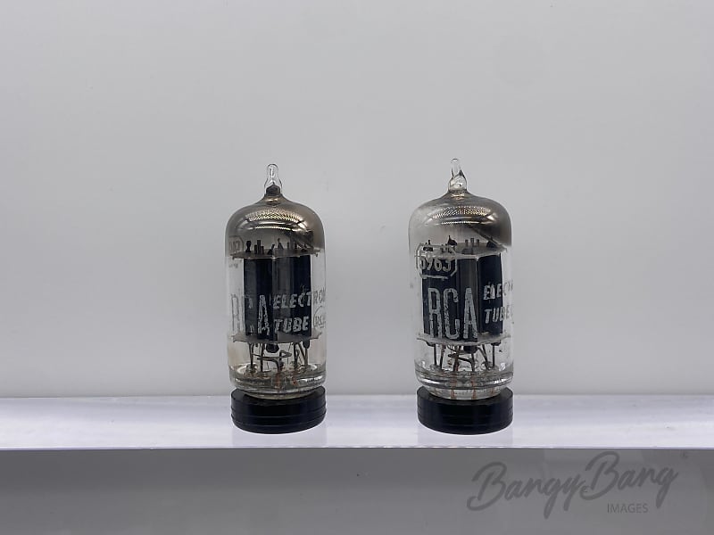 Matched Pair RCA 5963/12AU7/ECC83 Preamp Vacuum Tube Valve- | Reverb