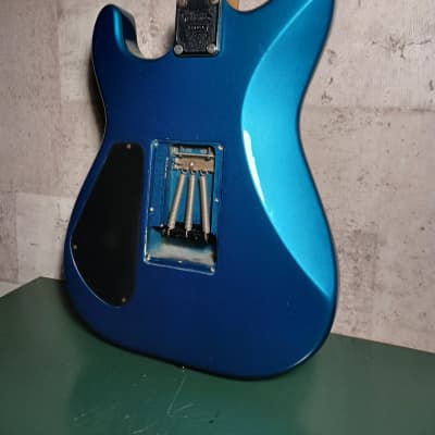 Charvel Model 3A Metallic blue Jackson Pickups Floyd rose | Reverb