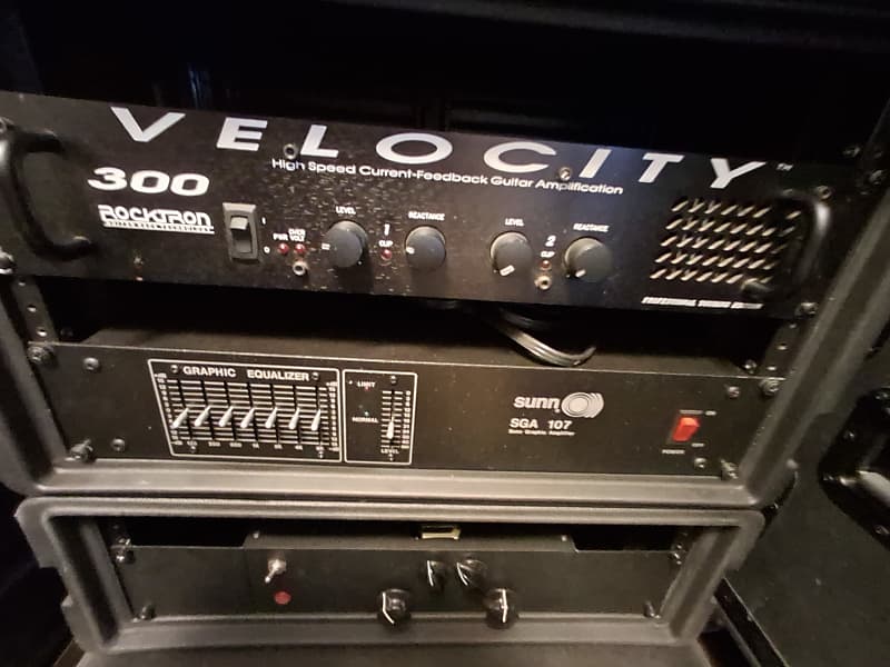 Rocktron Velocity 100 LTD Rack Guitar Power Amp 2010s - Black | Reverb