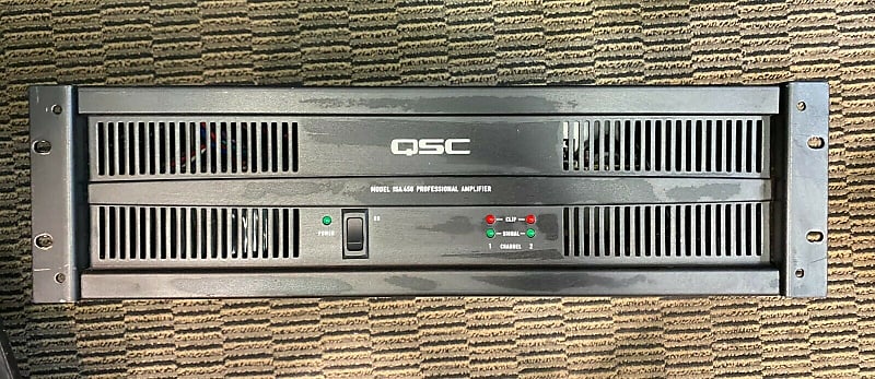 QSC Model ISA 450 Professional Amplifier | Reverb