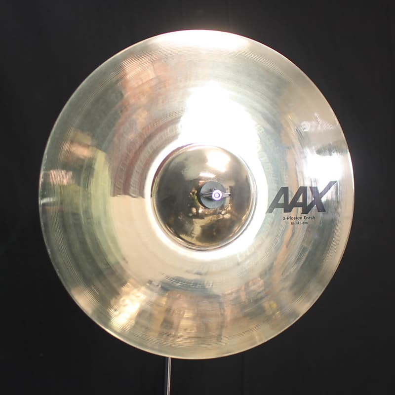 Sabian 18" AAX X Plosion Crash - 1472g (video demo) | Reverb