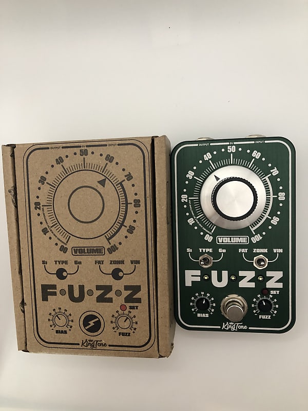 King Tone Guitar Mini Fuzz V2 Limited Edition Green | Reverb
