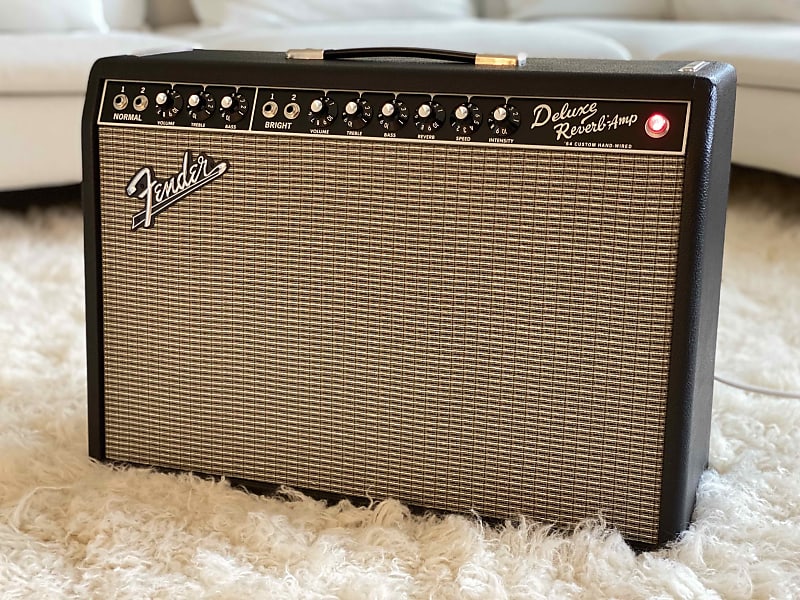 Fender 64 Custom Deluxe Reverb Handwired Guitar Amp | Reverb