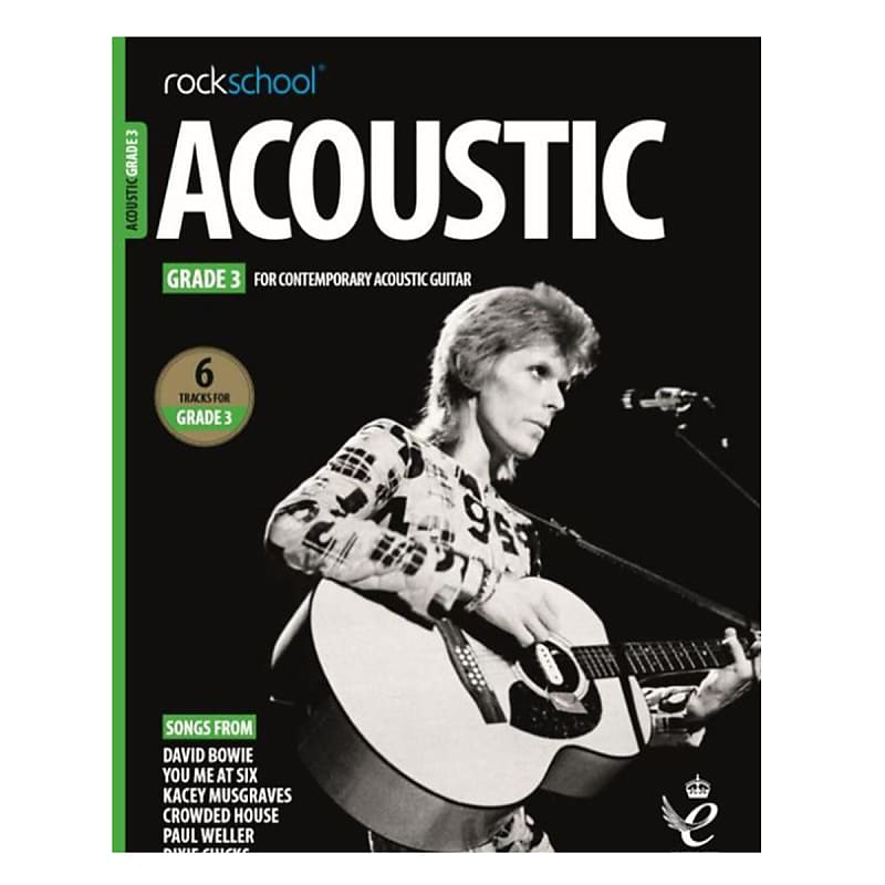 Rockschool Acoustic Guitar Grade 3 - 2019+ Book & | Reverb Australia