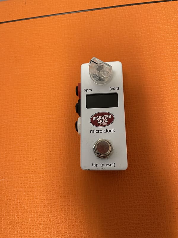 Disaster Area Designs Micro Clock - White | Reverb