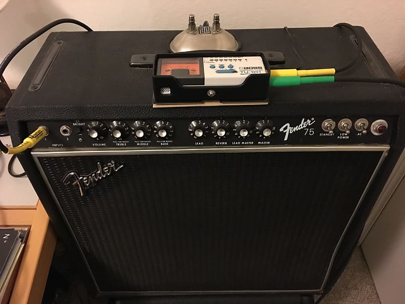 Fender 75 Amp 1982 Black | Reverb