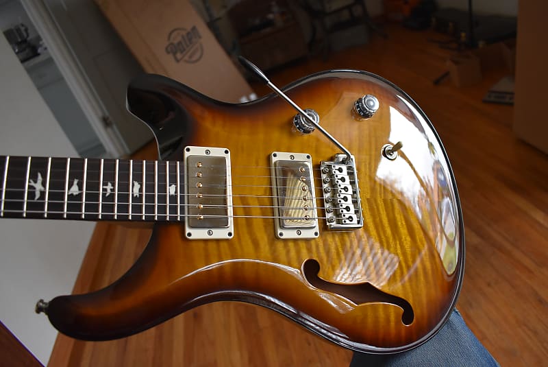 PRS CE-24 Semi-hollow, 2023, Factory soft case, Upgrades | Reverb
