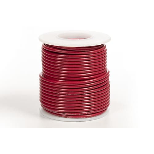 Red Wire - Weico, 22AWG Stranded, Top Coat Pre-Tinned, 600V, | Reverb