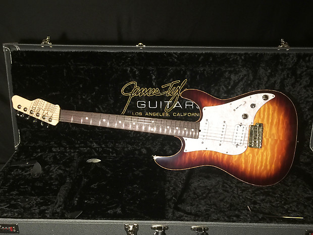 James Tyler Studio Elite HD Quilted Maple Sunburst Guitar | Reverb