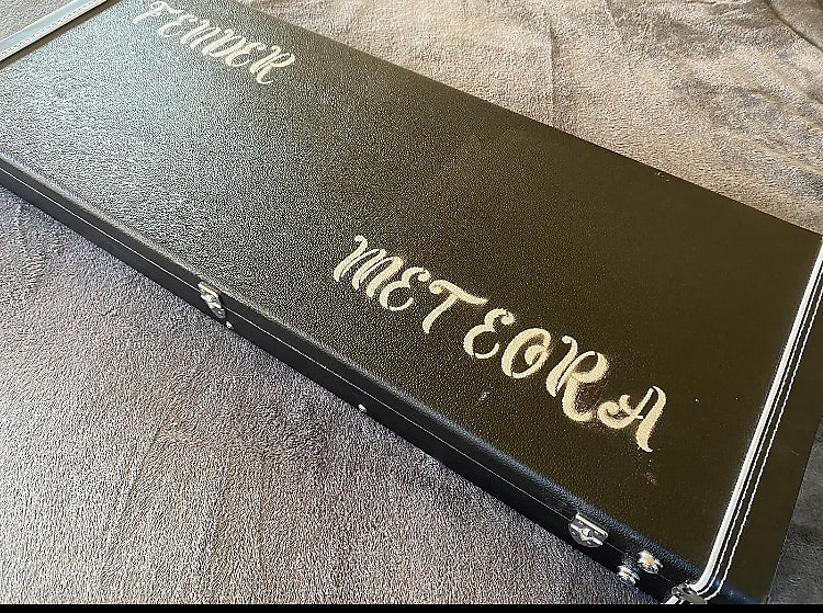 Deluxe Case for Fender Meteora 2000’s - Black | Reverb