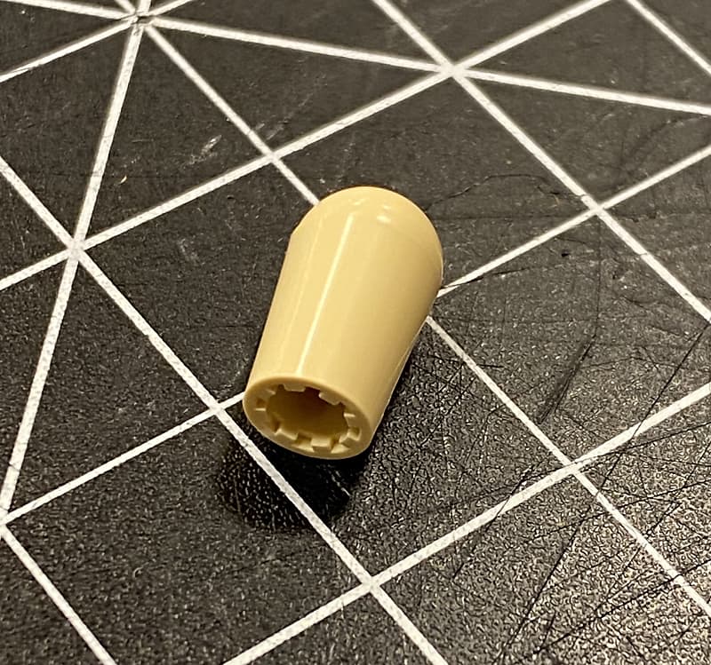 Toggle Cap for 3-way switch - Aged White | Reverb