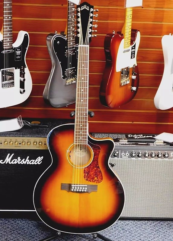 2023 Guild F-2512CE Deluxe 12-String Cutaway Jumbo | Reverb