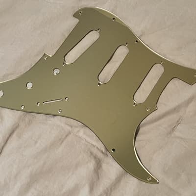 Greasy Groove "Swamp Planet" Strat Pickguard | Reverb
