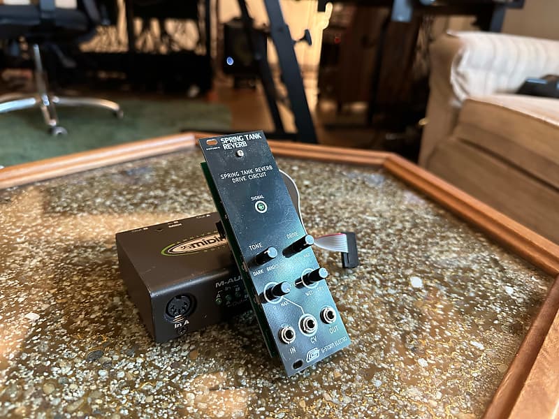 G-Storm Electro Spring Tank Reverb - Black | Reverb