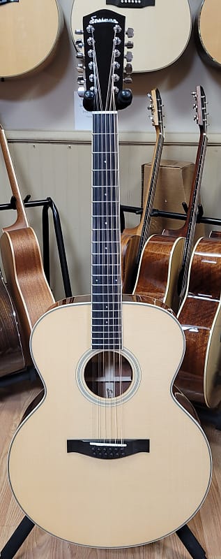 Eastman AC330LE-12 left handed 12 string with LR Baggs pickup | Reverb