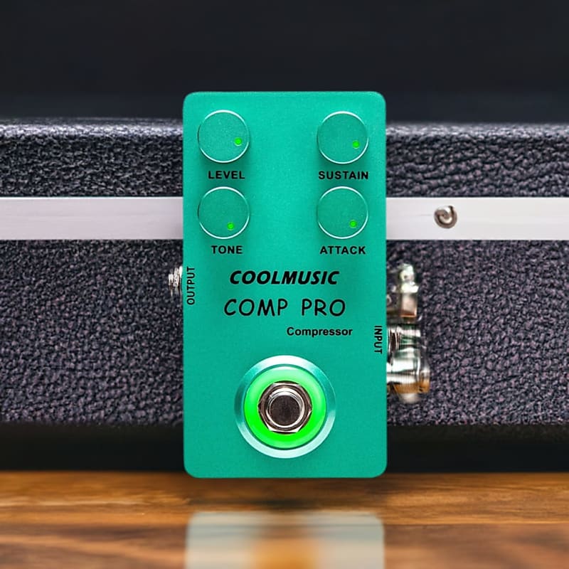 Guitar Compressor Pedal - COOLMUSIC - Mini Guitar Effects | Reverb