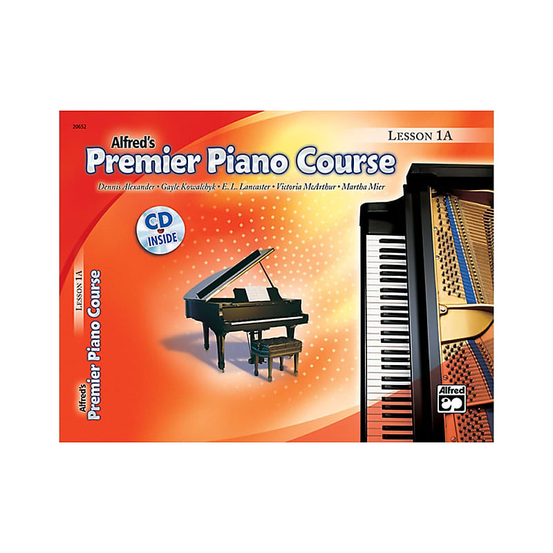 Alfred Premier Piano Course Lesson Book 1A & CD | Reverb