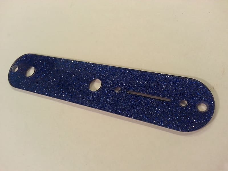 JAT CUSTOM GUITAR PARTS Telecaster Control Cover Royal Blue | Reverb