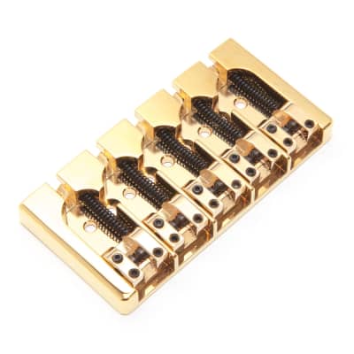 Evertune G Model Bridge in Gold | Reverb UK