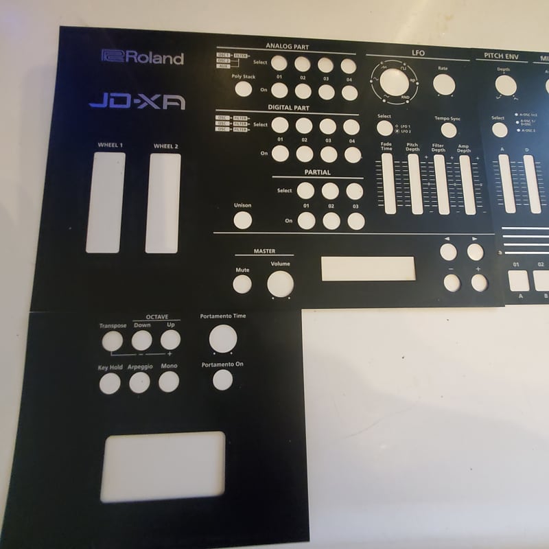 Roland Jd-xa overlay | Reverb