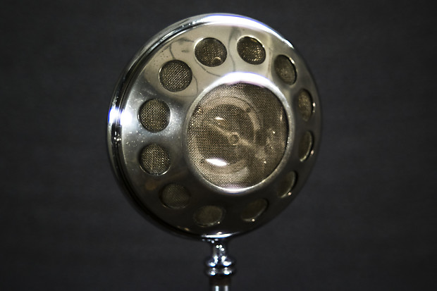 Vintage 1930's Western Electric 600a Carbon Mic with stand | Reverb