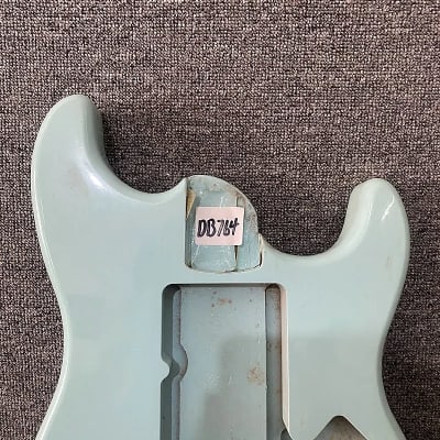 Custom Light Blue Stratocaster Strat Style Guitar Body | Reverb