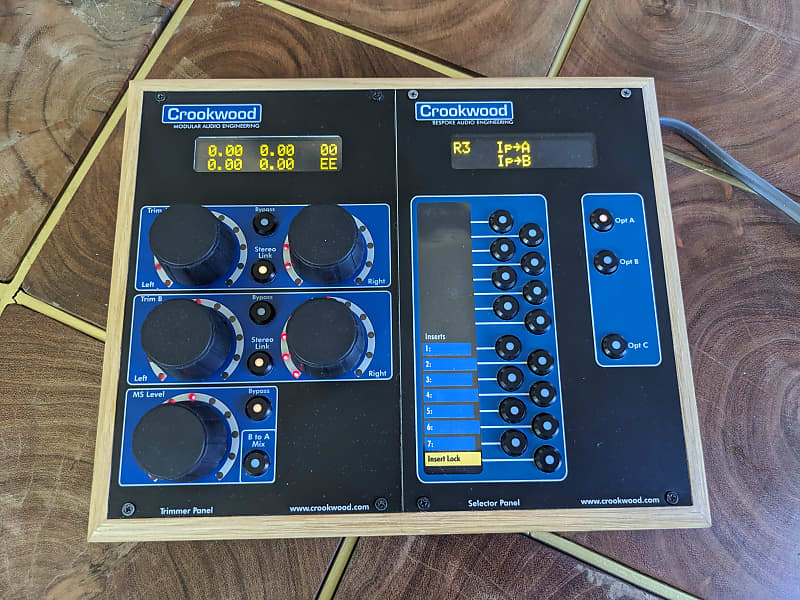 Crookwood Mastering Insert Matrix with Mid Side Capabilities | Reverb