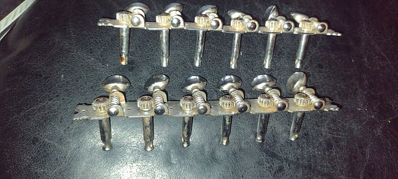 Guild 12 string tuners 1960's-70's - Chrome | Reverb