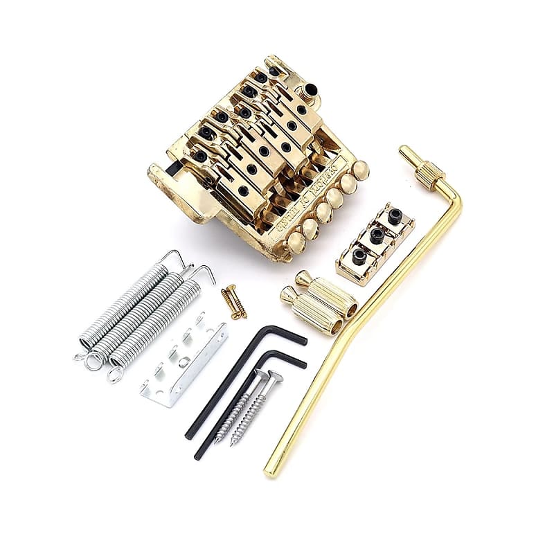 Gold Guitar Double Locking Bridge Tremolo System | Reverb