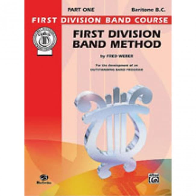 Alfred FDL00016A First Division Method Book 1 - Baritone BC | Reverb