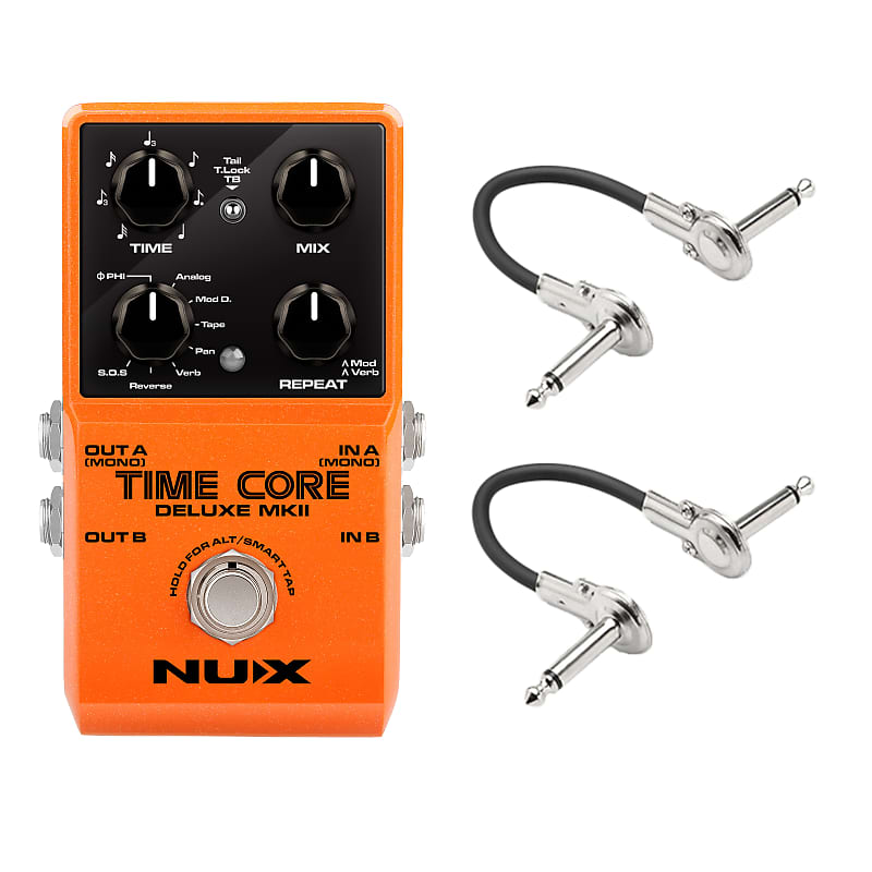 New NUX Time Core Deluxe MKII Delay Guitar Effects Pedal | Reverb UK