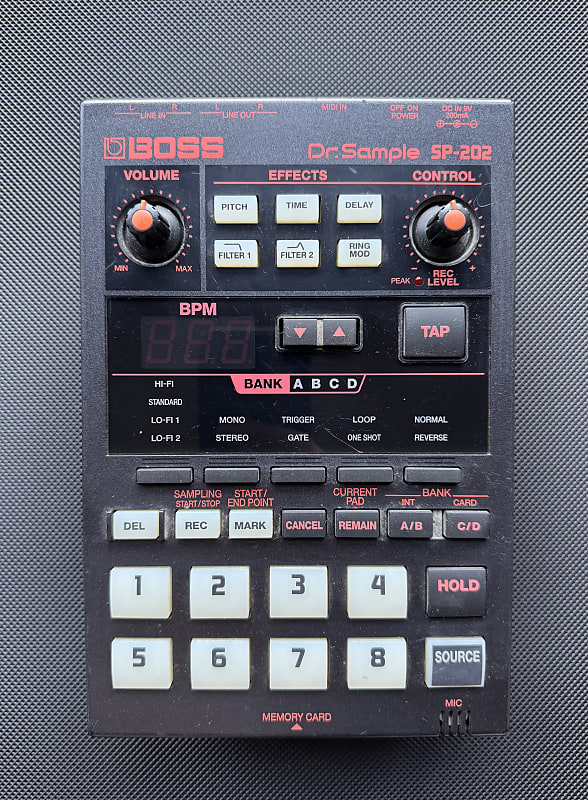 Original 90s Boss SP-202 Dr Sample 16 bit stereo loop sampler | Reverb