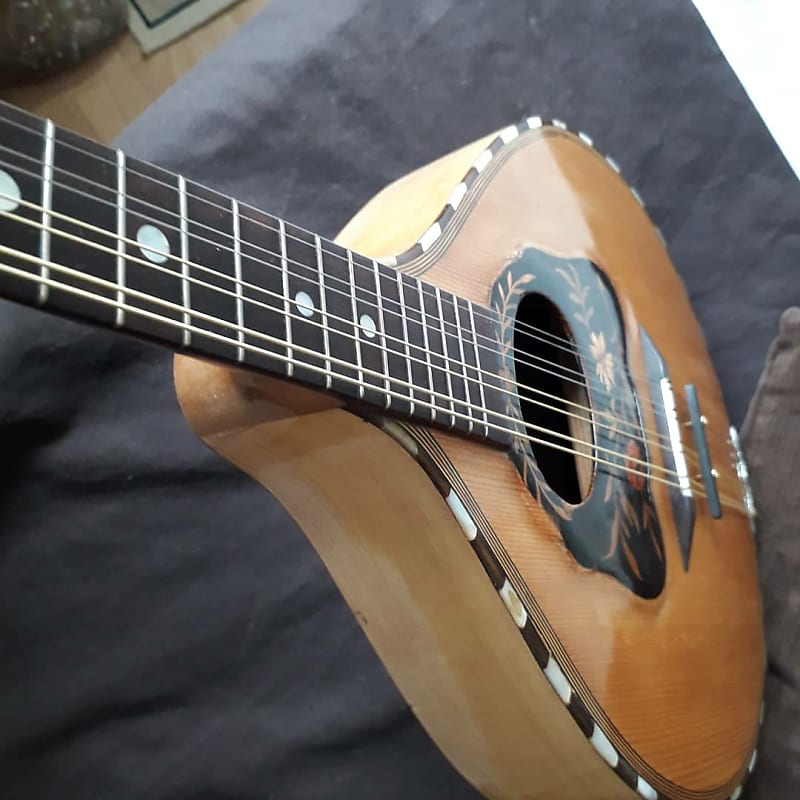 Restored German? Vintage mandolin 1910-1920.Maple/spruce | Reverb