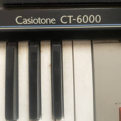 Casio Casiotone CT-6000 | Sound Programming