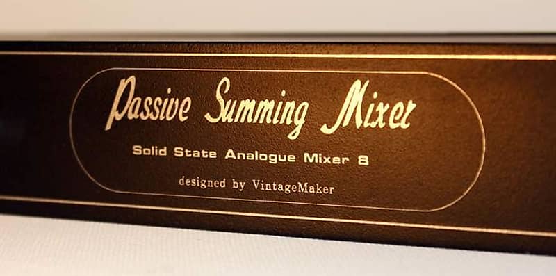 8 In - 2 Out - Analog Summing Box Mixer for Synth - DAW - | Reverb UK