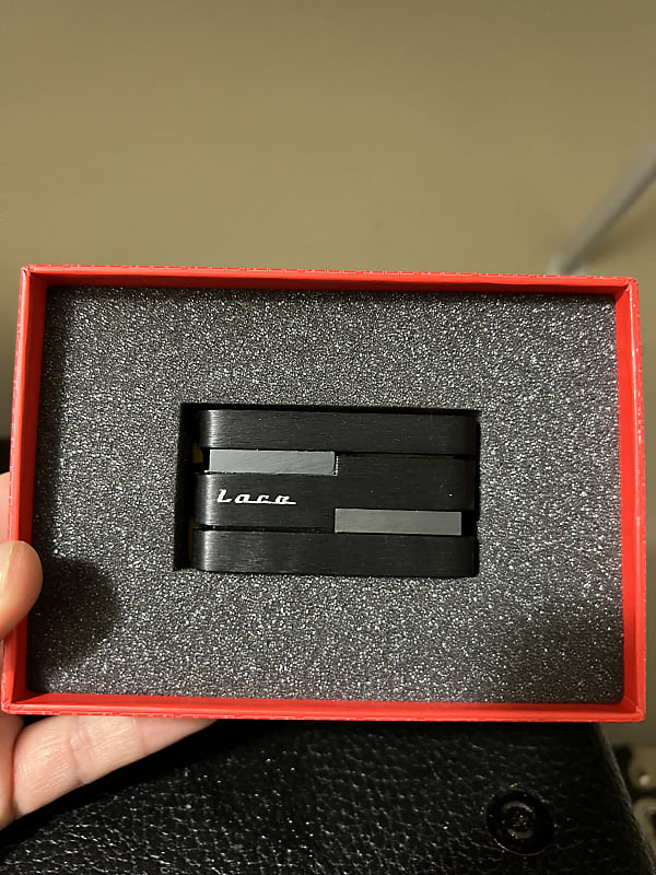 Lace Alumitone Humbucker Split Coil Pickup 2010s - Black | Reverb