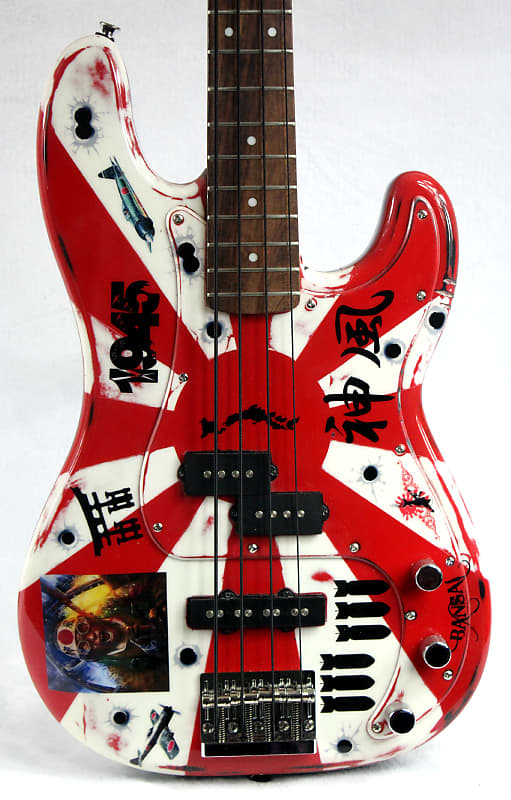 Custom Painted and Upgraded Fender Squier PJ Affinity Series | Reverb