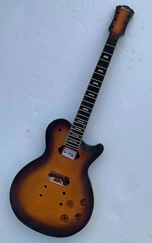 Les Paul LP Style Sunburst Guitar Body and Maple | Reverb Australia